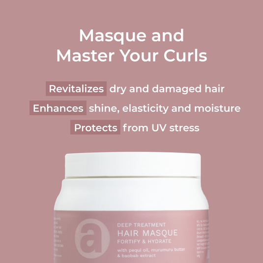 Hair Mask for Curly & Wavy Hair | Ashba – Ashba Botanics